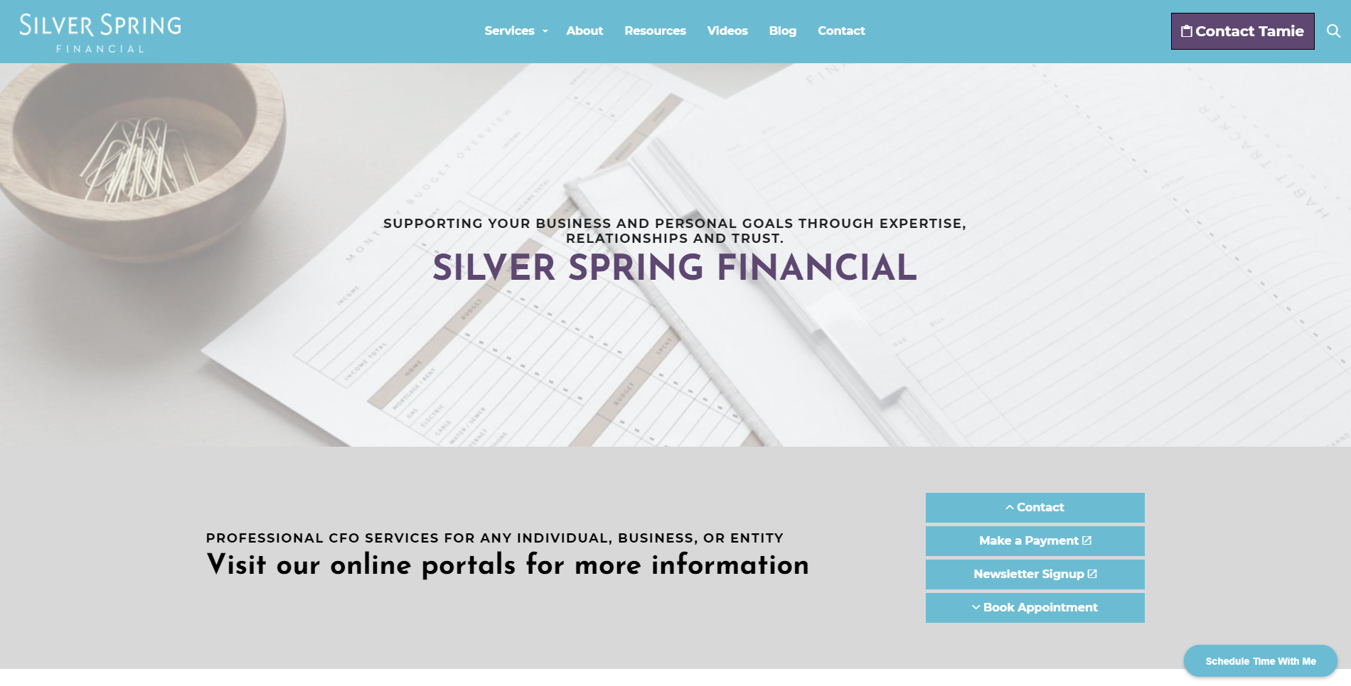 Silver Spring Financial | Smartly Done | Websites and Digital Marketing